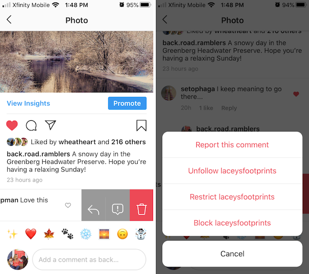 How To Edit Hide And Delete Comments On Instagram